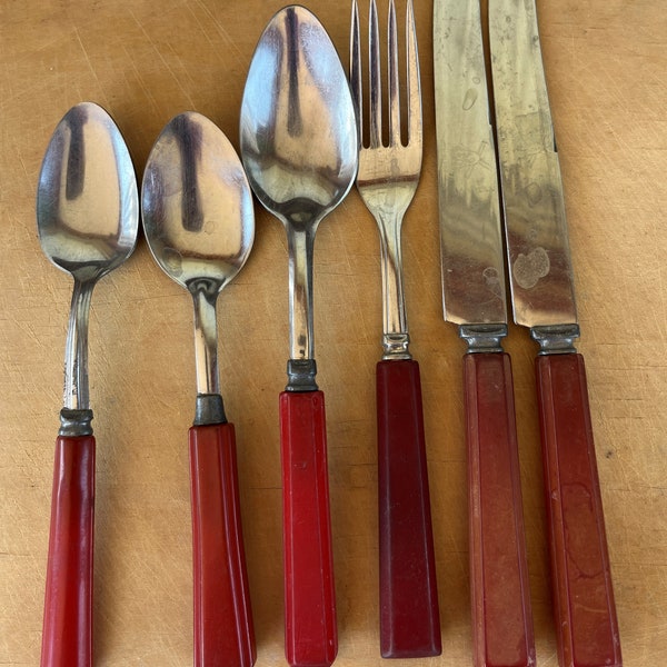 Bakelite Flatware - Etsy