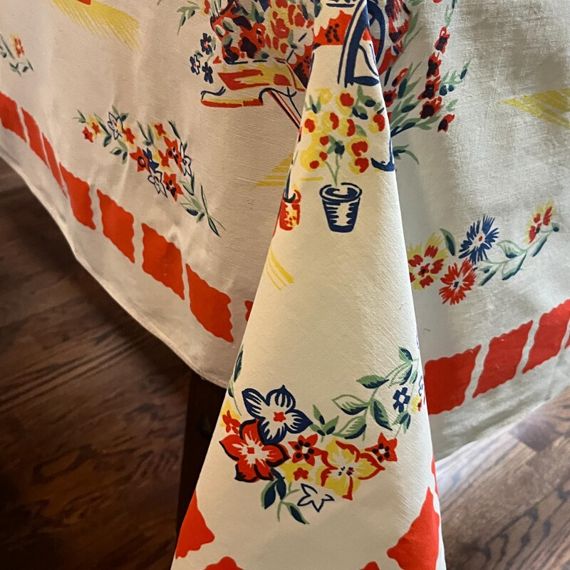 Applique Tablecloth - Etsy
