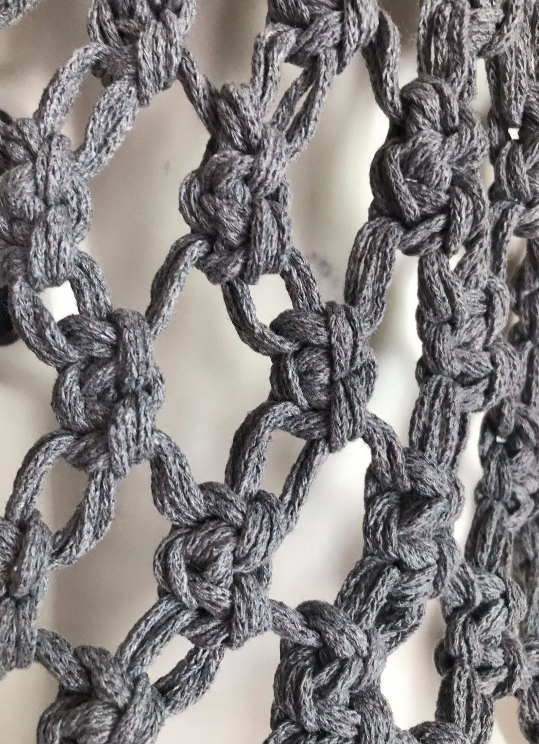 Macrame Vest Top 100% Cotton/ Music Festival Macrame Jacket/ Handmade ...