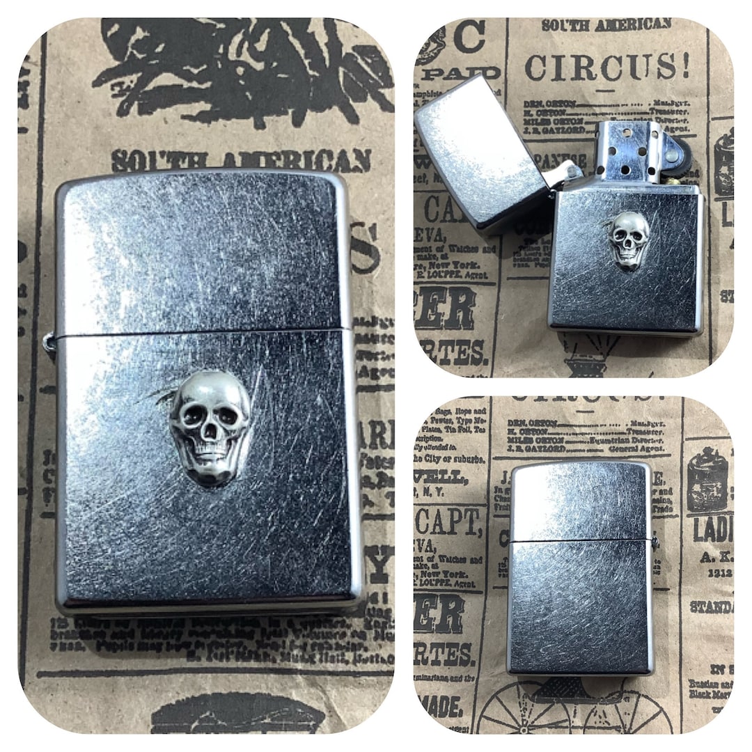 Memento Mori Skull Zippo Lighter - Etsy