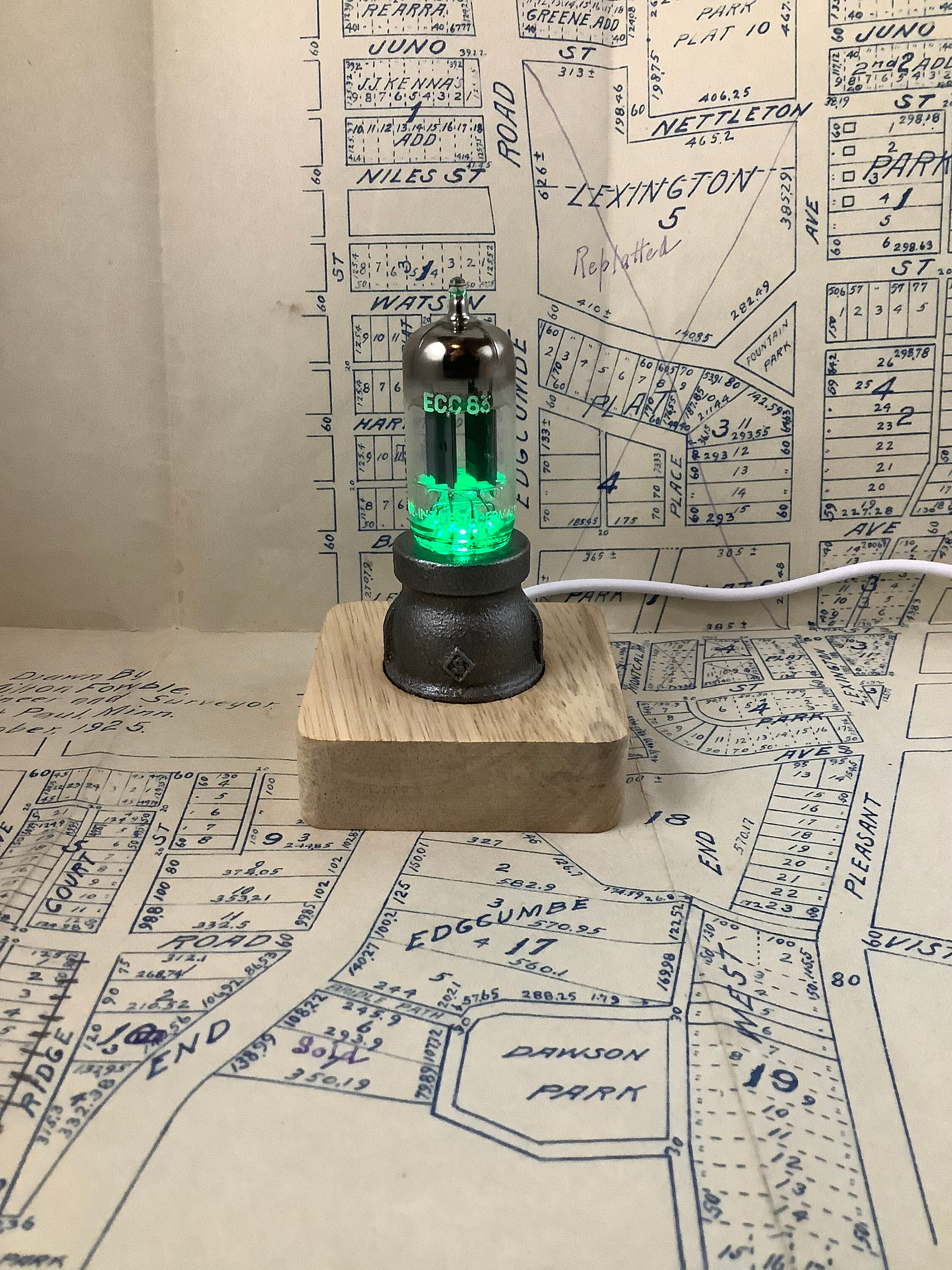 Mini Vacuum Tube Night Light LED Color Change AMP Tube Light - Etsy