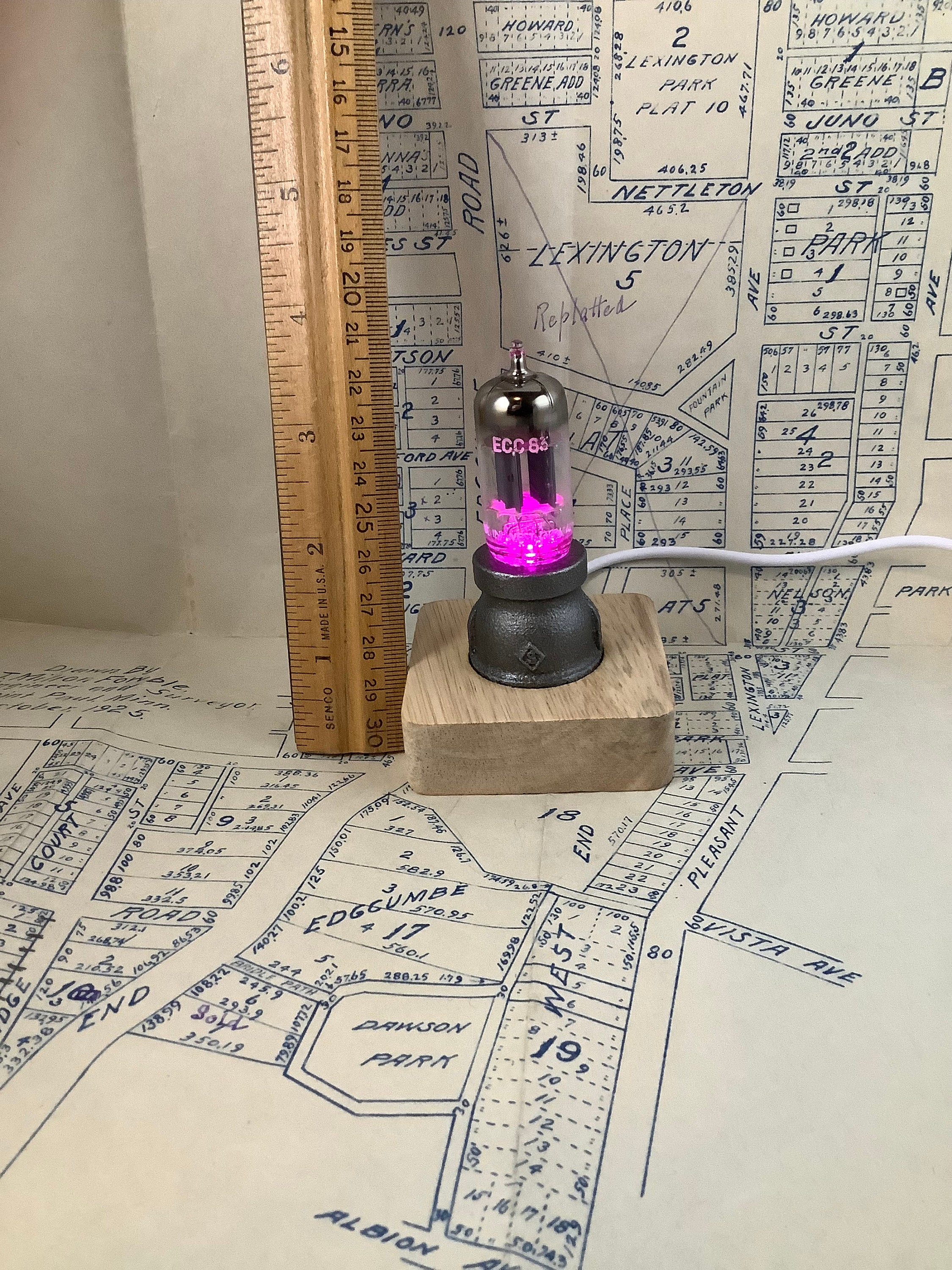 Mini Vacuum Tube Night Light LED Color Change AMP Tube Light - Etsy