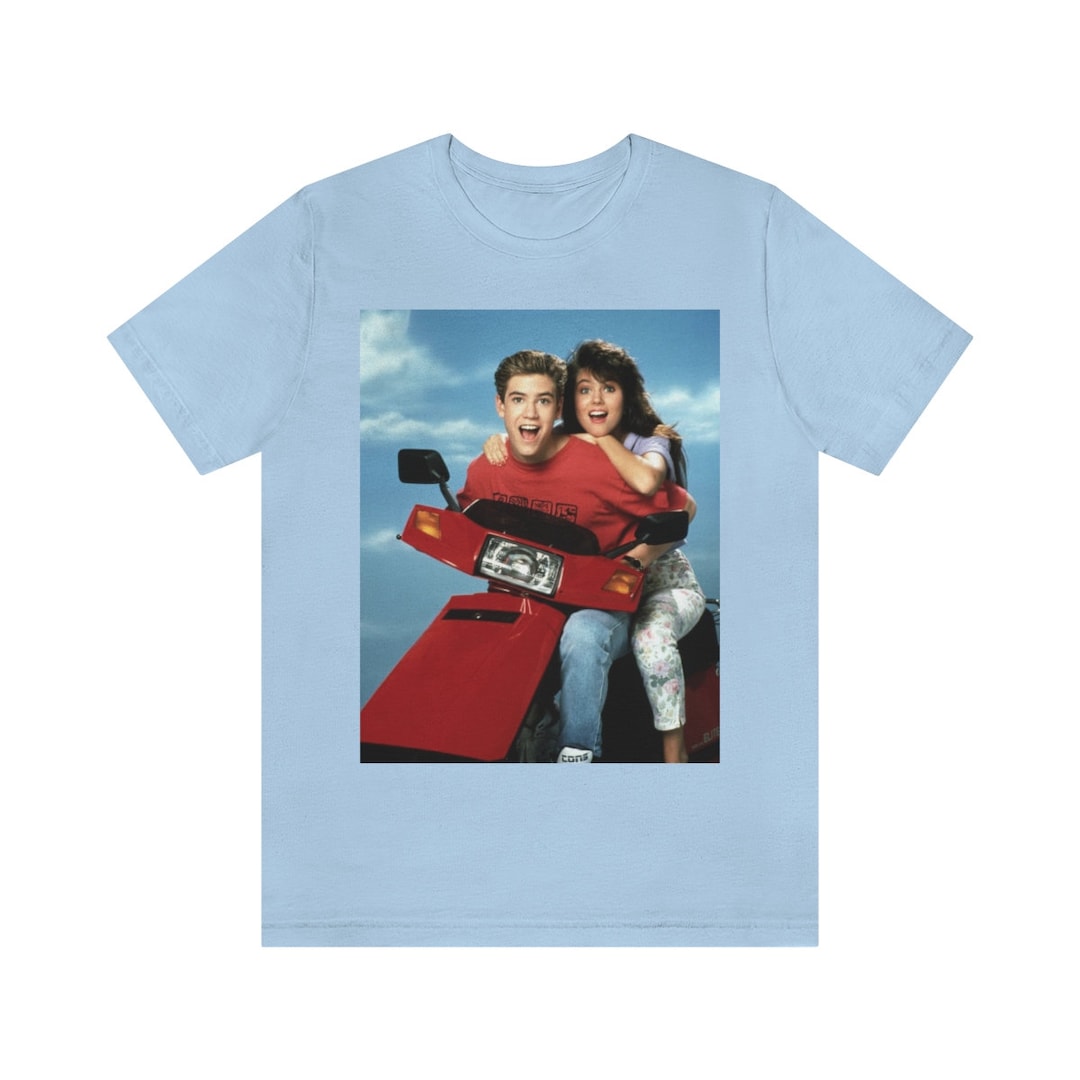 Zack Morris and Kelly Kapowski T-shirt Saved by the Bell - Etsy