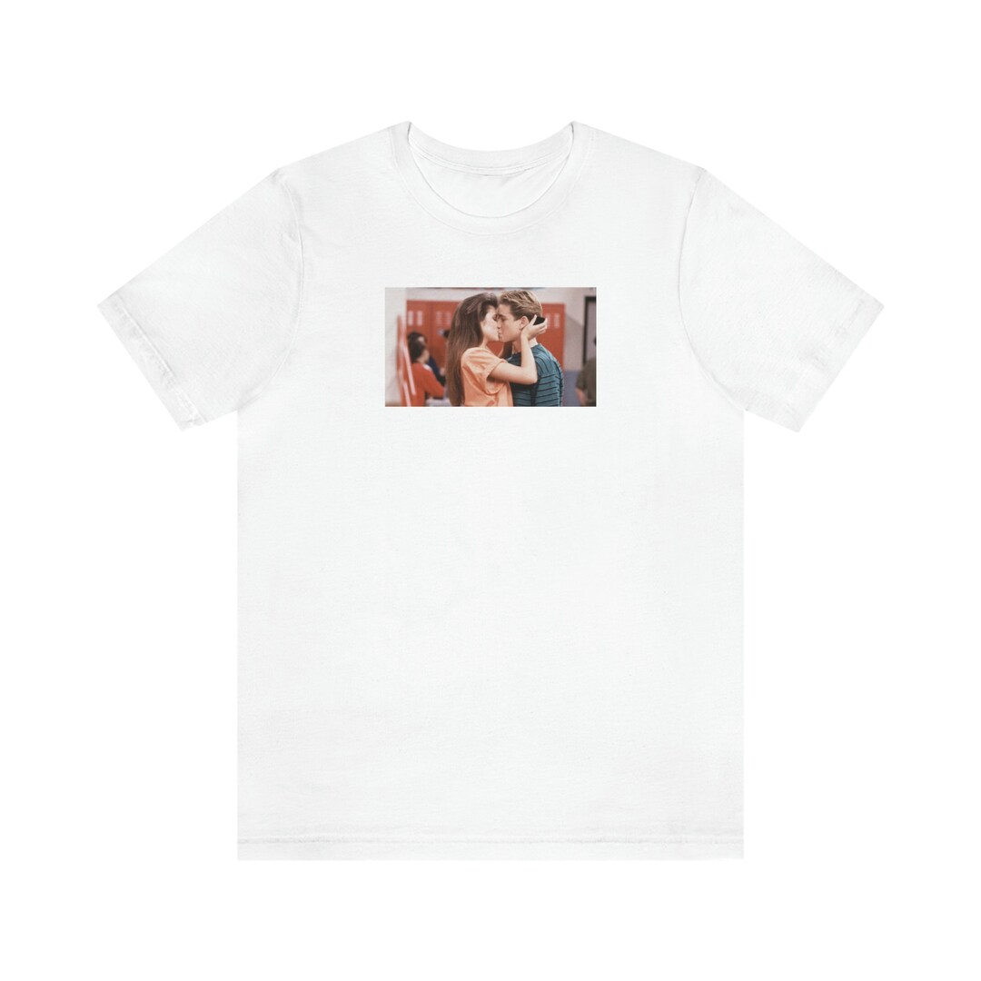 Zack Morris and Kelly Kapowski T-shirt - Saved by the Bell T-shirt ...