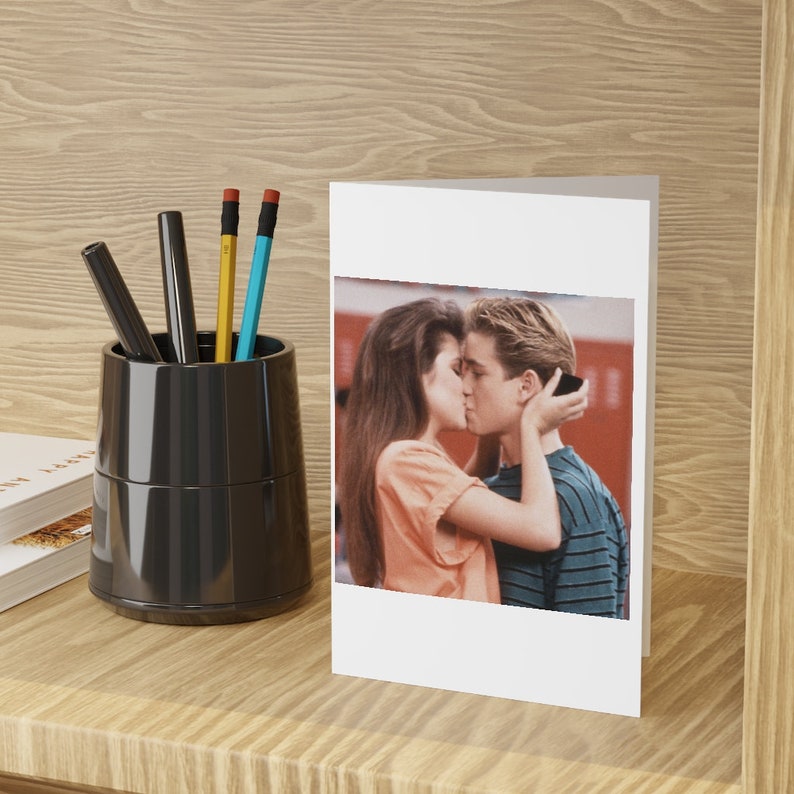 Zack and Kelly Greeting Cards Saved by the Bell Greeting - Etsy