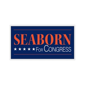 West Wing Laptop Sticker - Sam Seaborn for Congress - Etsy