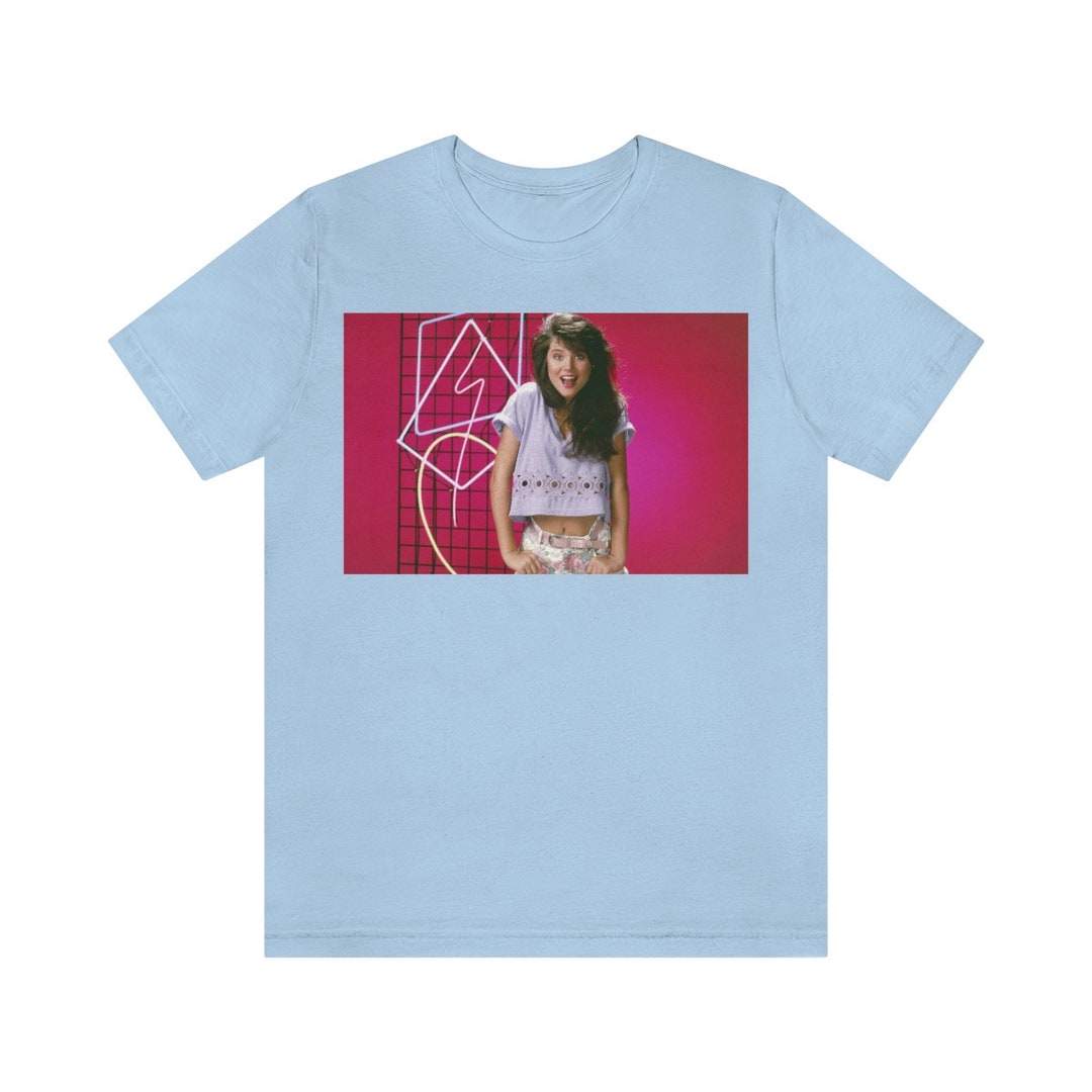 Kelly Kapowski T-shirt Saved by the Bell Tiffani Thiessen - Etsy