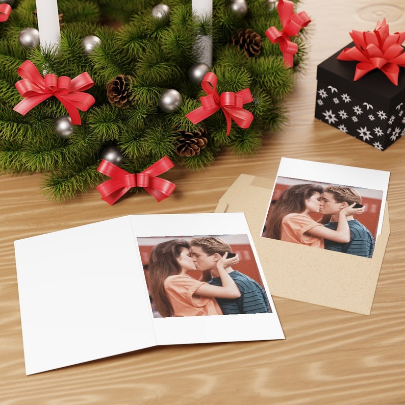 Zack and Kelly Greeting Cards Saved by the Bell Greeting - Etsy