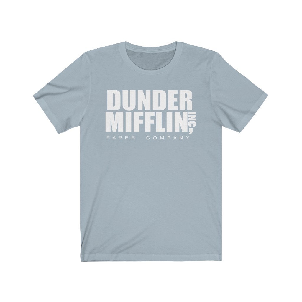 The Office Dunder Mifflin T-shirt Multiple Colors & Sizes | Etsy