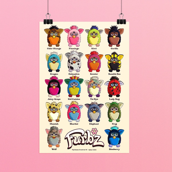 Furby Poster - Etsy