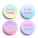 Kawaii Gender 4 Pin Pack: BOY Trans Rights Non-binary Kawaii Baby He ...