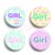 Kawaii Gender 4 Pin Pack: BOY Trans Rights Non-binary Kawaii Baby He ...