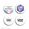 Kawaii Gender 4 Pin Pack: BOY Trans Rights Non-binary Kawaii Baby He ...