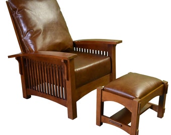 Prairie Style Slant Arm Morris Chairs | Etsy