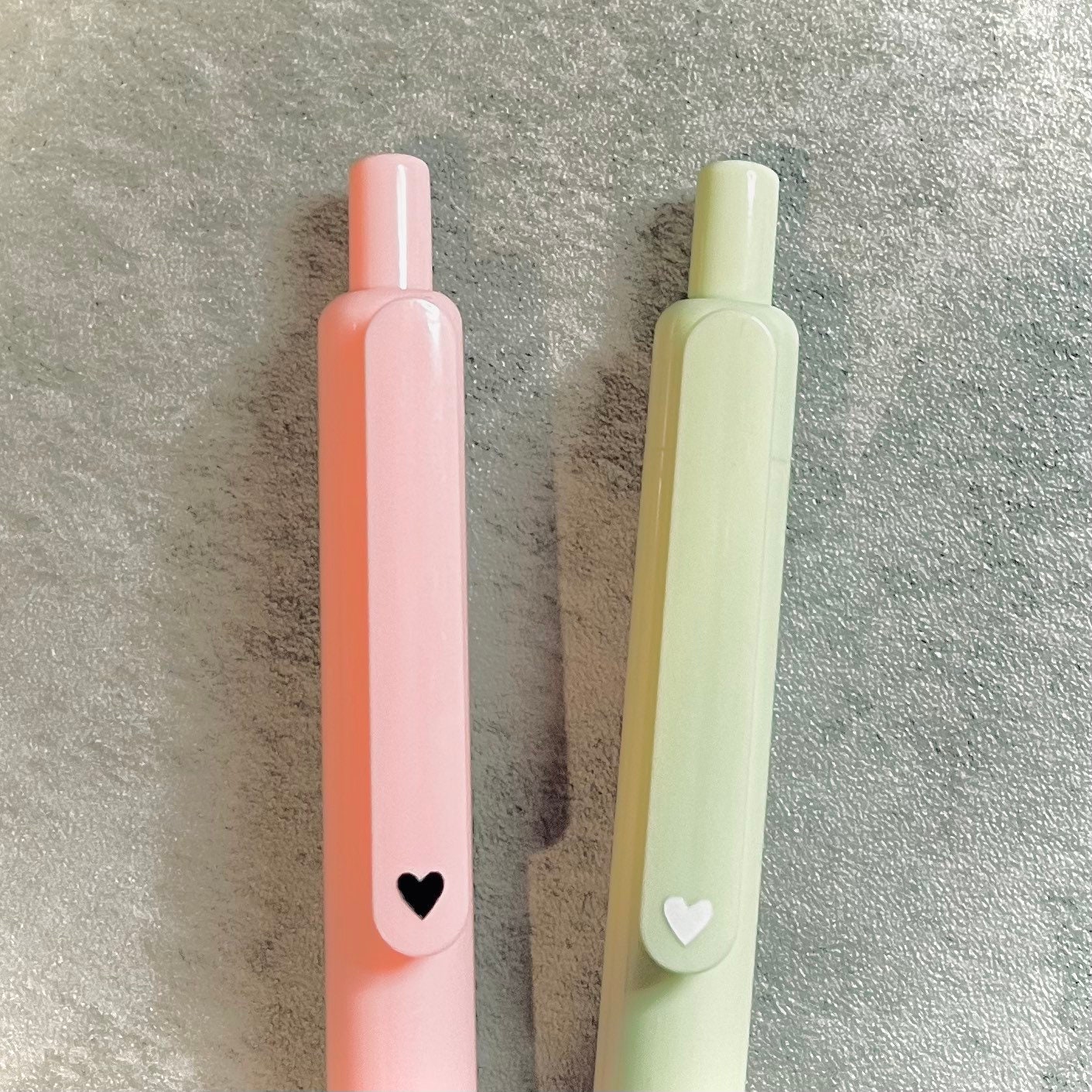 Personalized Gel Pastel Pens Aesthetic Click Pen Planner - Etsy