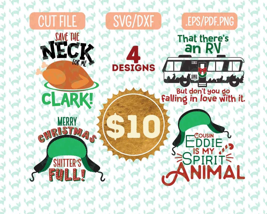 Christmas Rv SVG, DXF, EPS, Png Files for Cutting Machines Cameo or ...