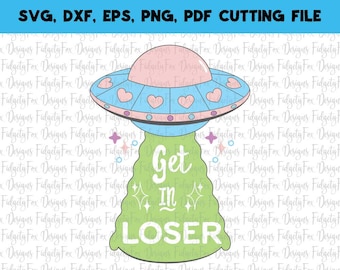 Get in Loser Svg | Etsy