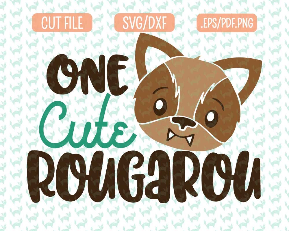 Rougarou Werewolf Svg Cajun Halloween Cut File Dxf Eps Pdf Png for ...
