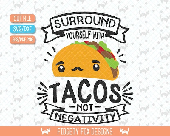 Mexican Food Svg Cute Face Shirt Vector Cutting Machine Kawaii Taco