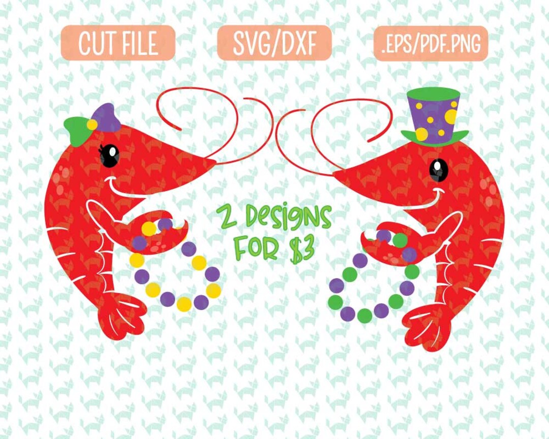 Crawfish SVG Bundle, DXF, EPS, Png Files for Cutting Machines Cameo or ...