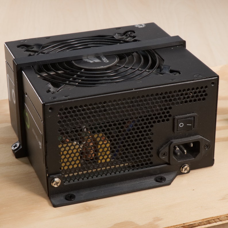 ATX Power Supply Mounting Bracket for DIY Projects, LED Lighting, 3D ...