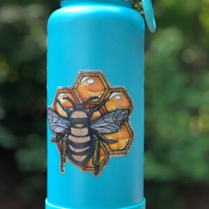 4 Inch Vinyl Bee Sticker - Etsy