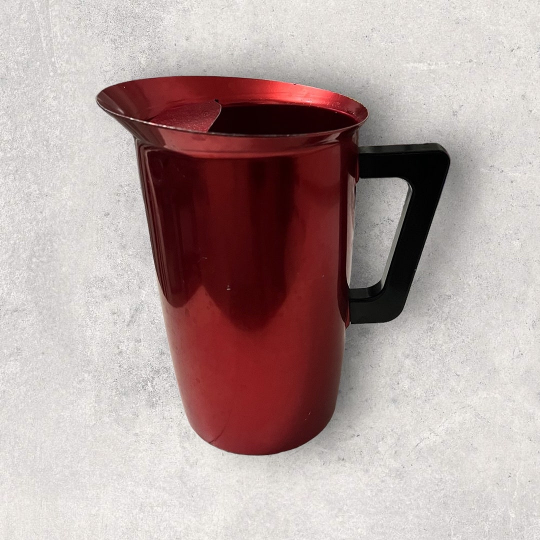 Vintage Regal Supreme Red Aluminum Water Tea Pitcher 8.5 - Etsy