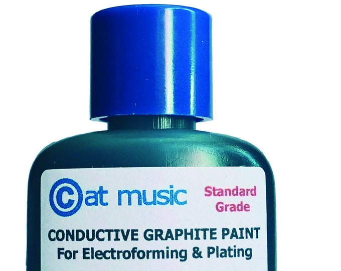 CONDUCTIVE Graphite PAINT for Electroforming and Electroplating - 30ml ...