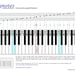 Piano Stickers CDEFGAH Music Keyboard Key Note Labels With Online ...
