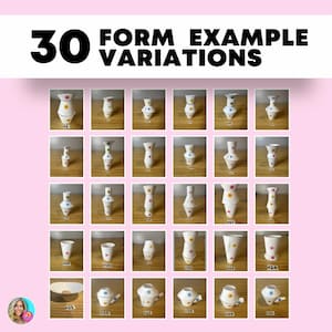 20 Printable Pottery Templates, Forms, Guide, Tutorial, and Examples of ...