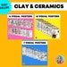 Visual Art 30 Clay Posters for the Ceramics Classroom - Etsy