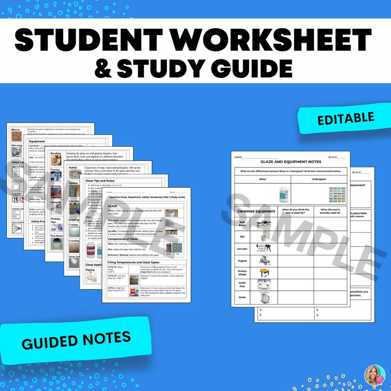 Visual Art Ceramics Glaze and Equipment Middle and High School Art - Etsy