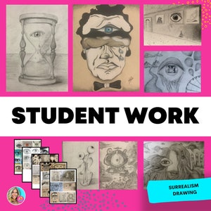 Visual Art- Surrealism Lesson, Presentation, 10 Handouts, Rubric ...