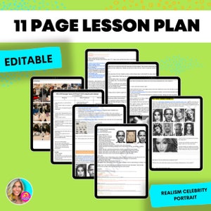 Realism Celebrity Portrait- Using the Grid Method- Middle or High ...