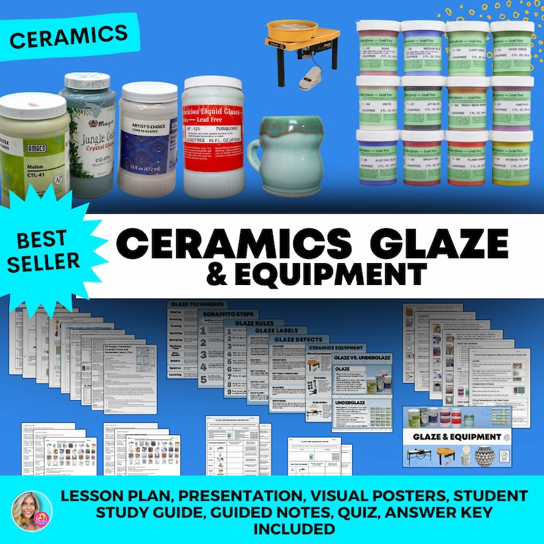 Visual Art Ceramics Glaze and Equipment Middle and High School Art - Etsy