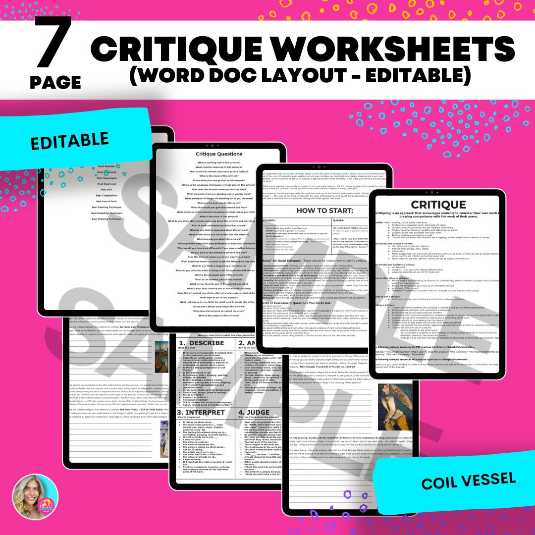 Ceramics Coil Vessel Lesson, Presentation, Handouts, Posters, Rubrics ...