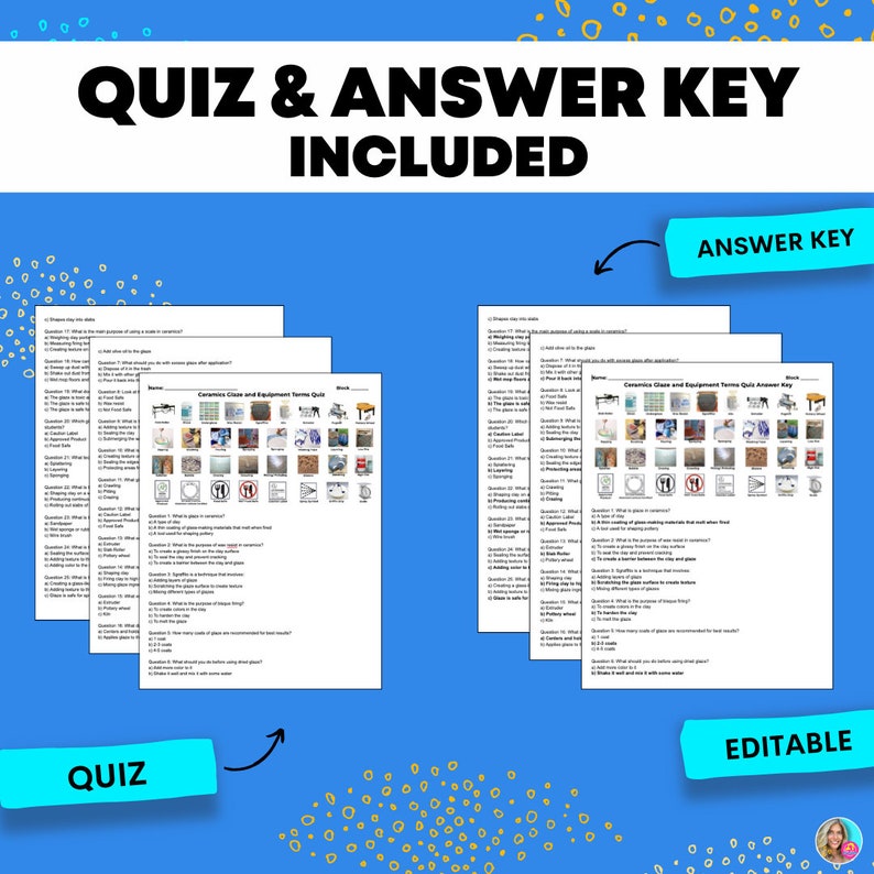 Visual Art Ceramics Glaze and Equipment Middle and High School Art - Etsy