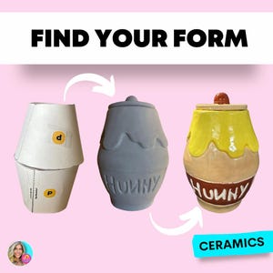 20 Printable Pottery Templates, Forms, Guide, Tutorial, and Examples of ...