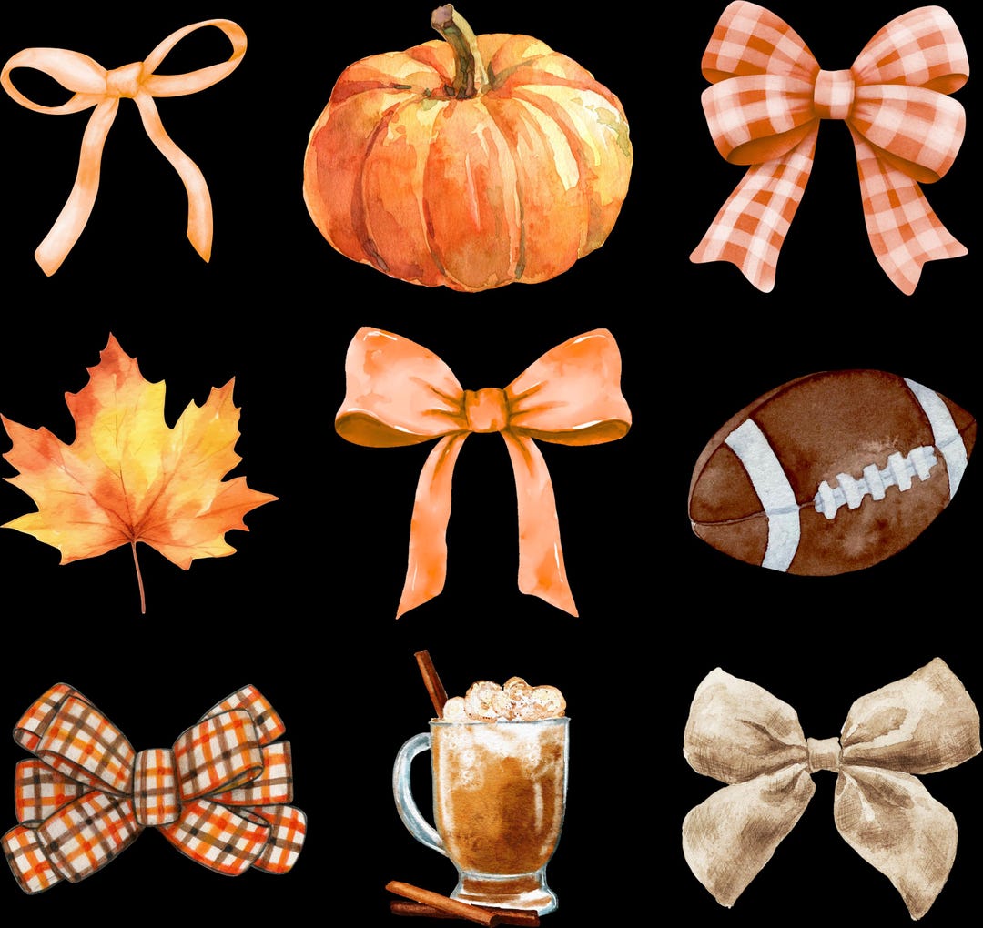 All Things Fall Coquette PNG File for Sublimation/dtf Printing - Etsy