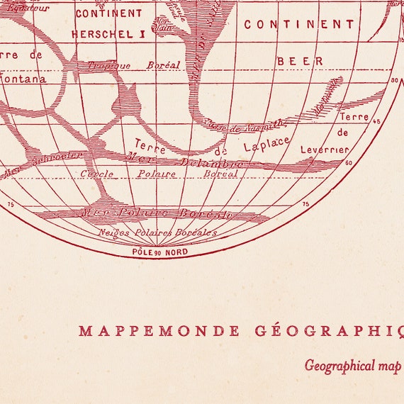 Printable Map Of Planet Mars