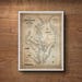 Chesapeake Bay Map, Delaware Map, Vintage Chesapeake Bay Map, Nautical ...
