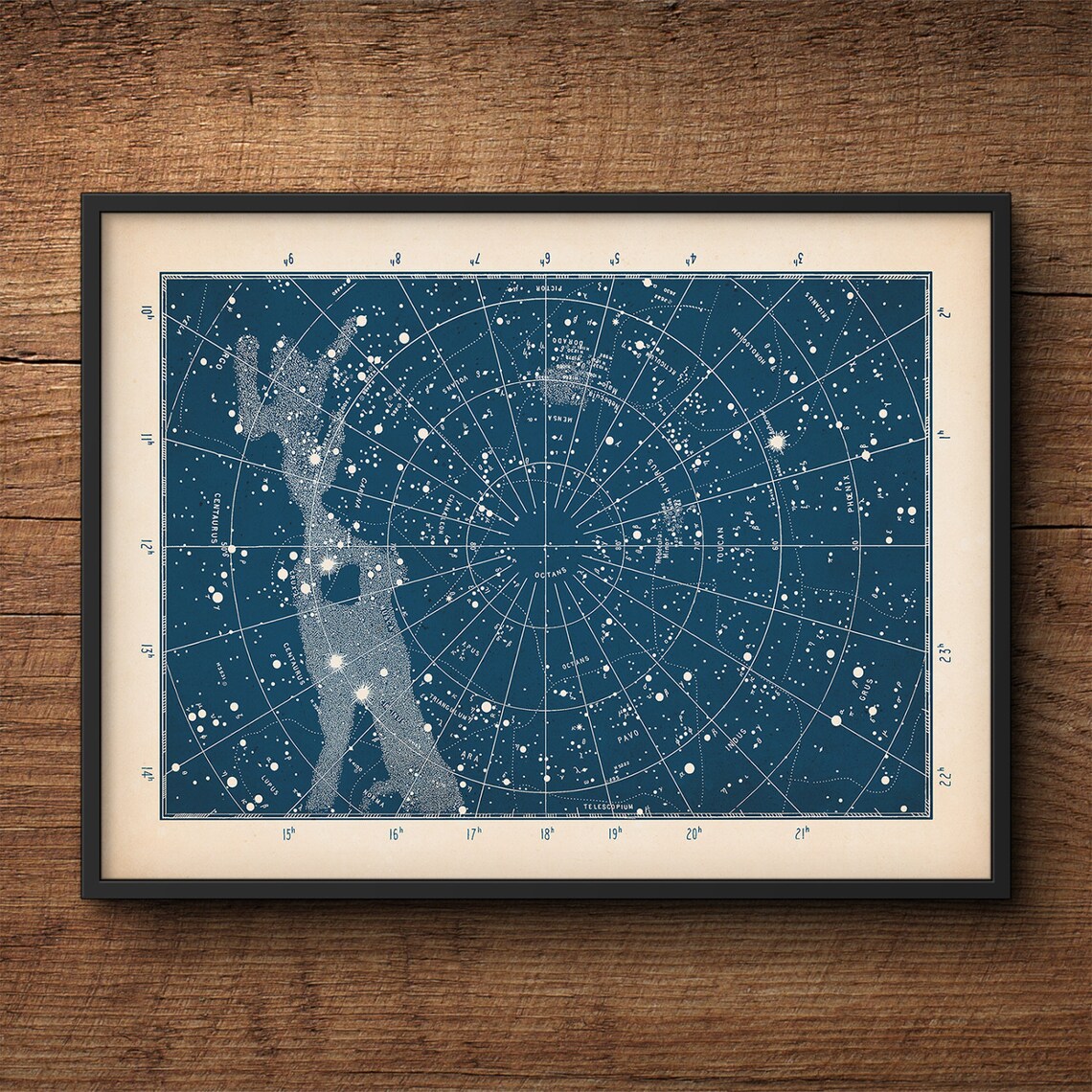 Star Map Star Chart Constellation Print Constellation Map | Etsy