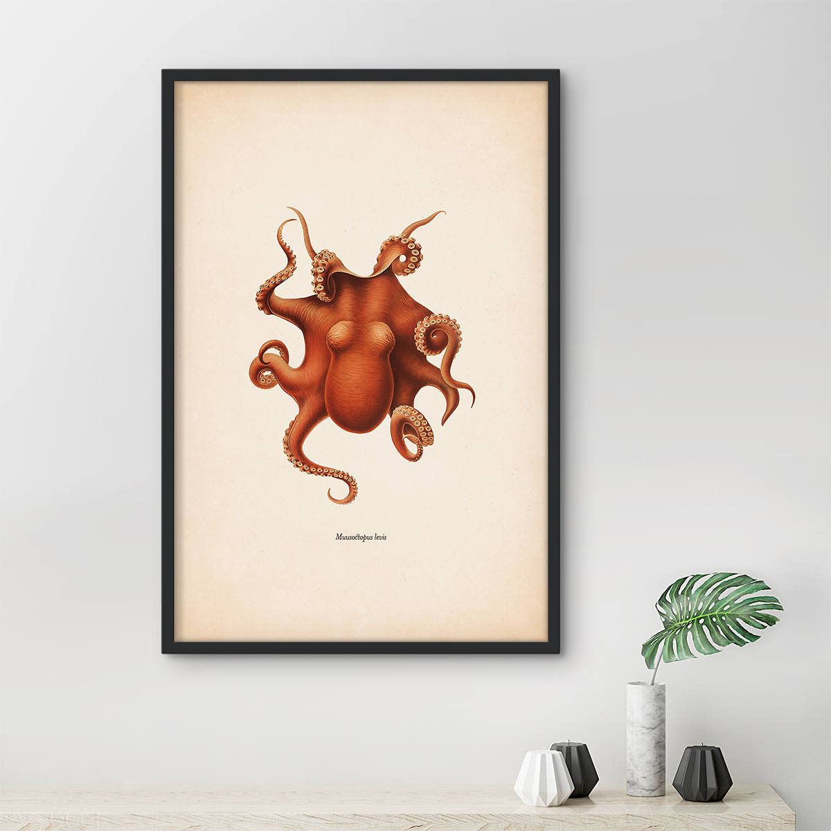 Octopus Print Octopus Poster Octopus Art Octopus Wall Art - Etsy