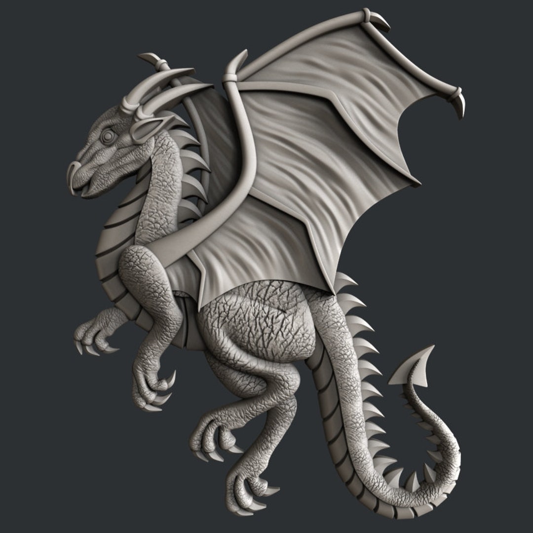 3d STL Models for CNC Router Dragon - Etsy