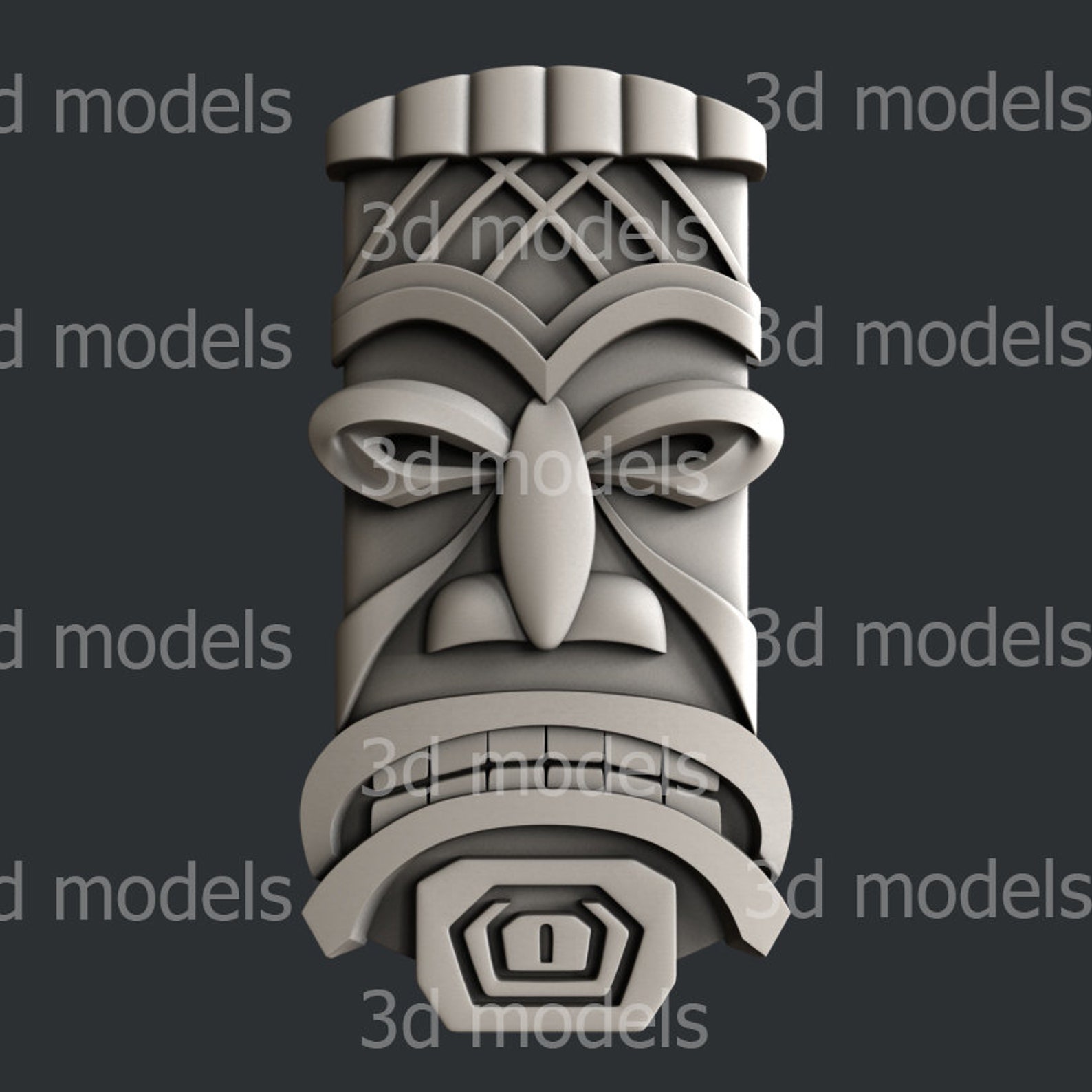 3d STL Models for CNC Router Totem Set2 - Etsy