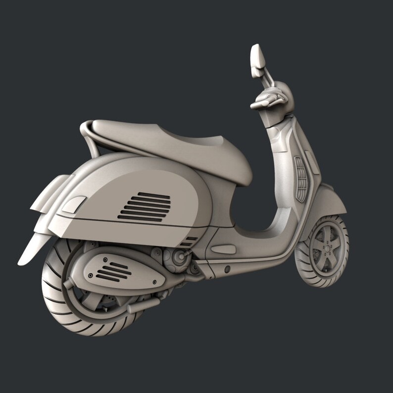 Modelli STL 3d per scooter router CNC | Etsy