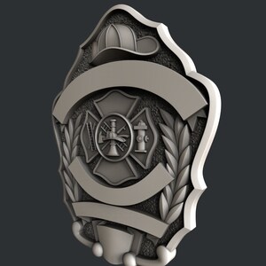 3d STL Models for CNC Router Badge B6 - Etsy