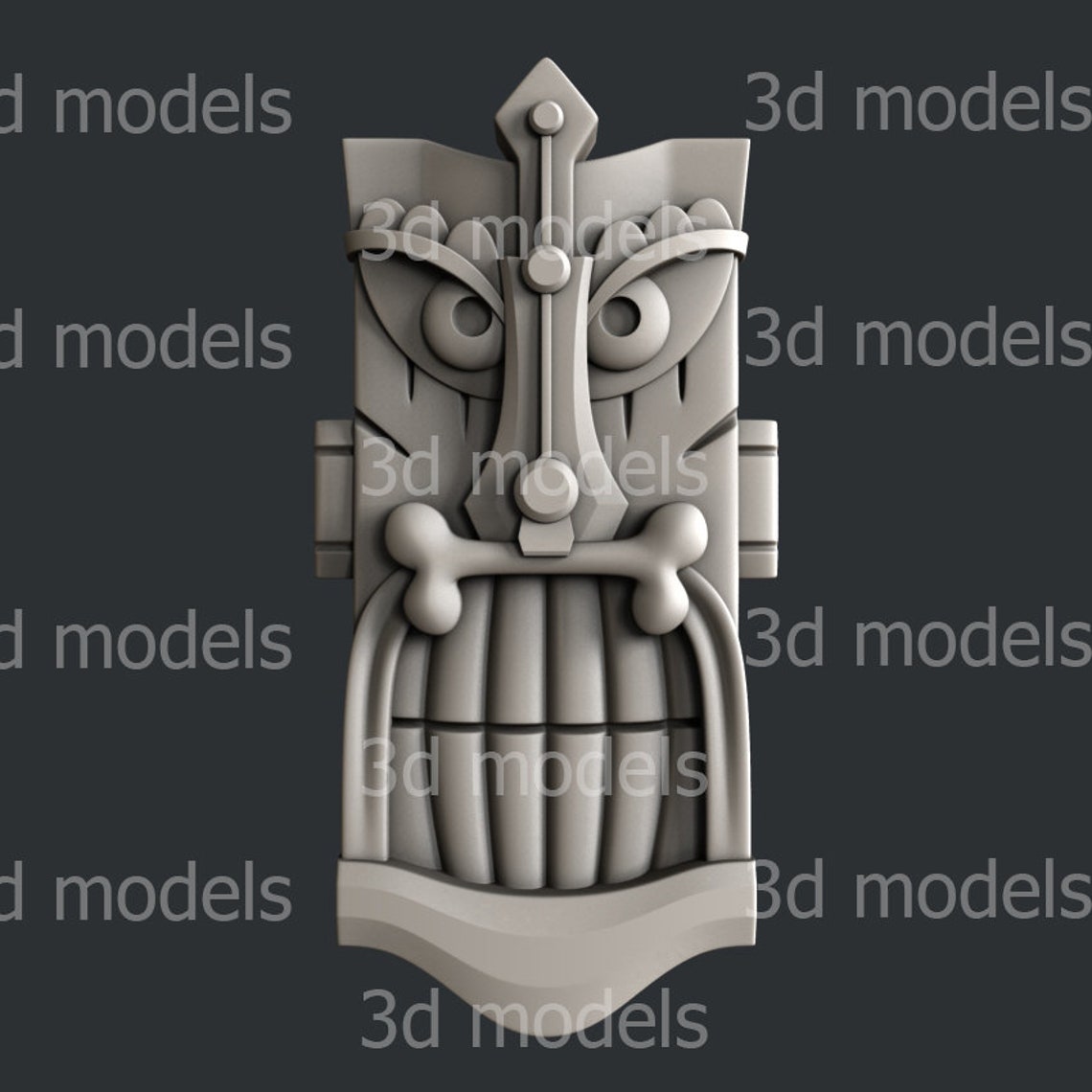 3d STL Models for CNC Router Totem Set2 - Etsy