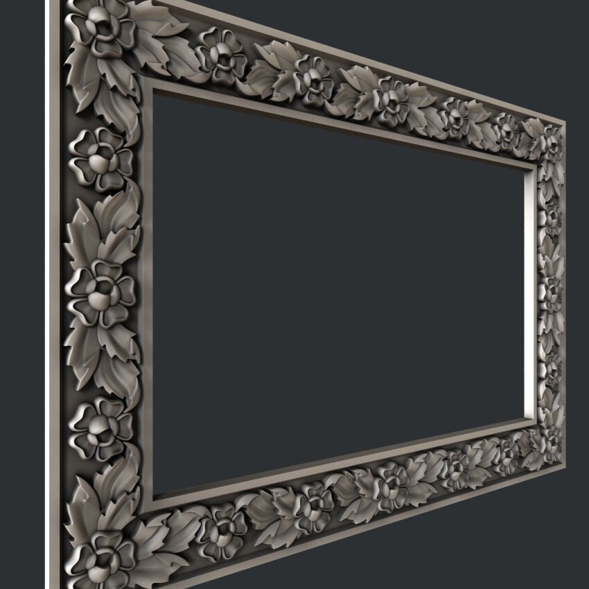 3d STL Models for CNC Router Frame Mirror Frame R27 - Etsy UK