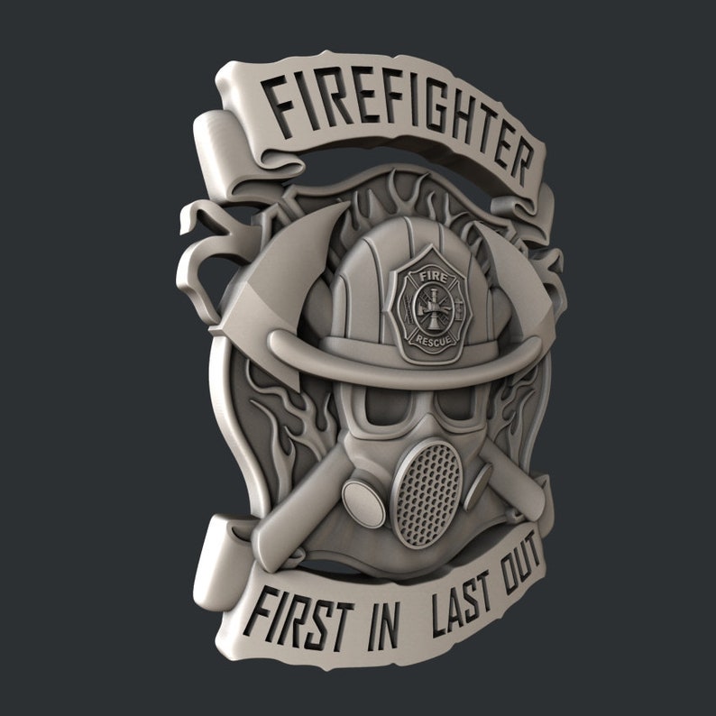 3d STL Models for CNC Router Firefighter | Etsy